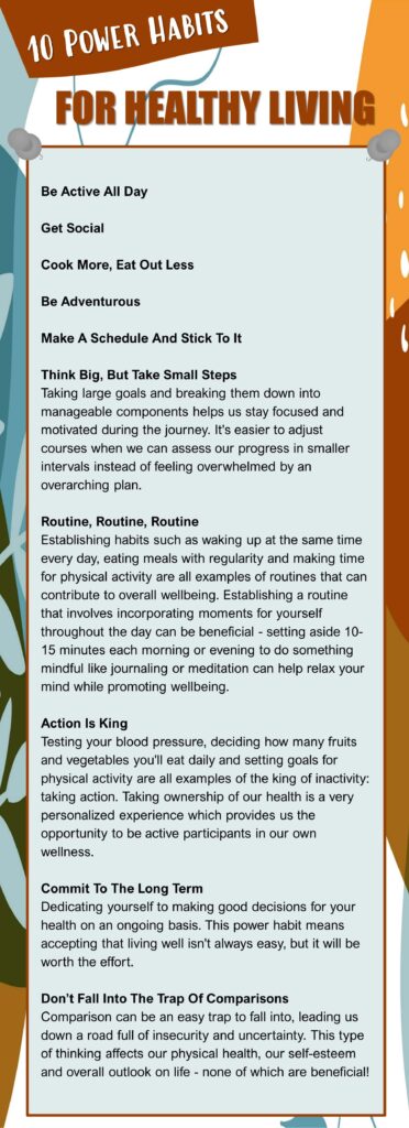 10 Power Habits For Healthy Living - SUCCESS MYSTIC