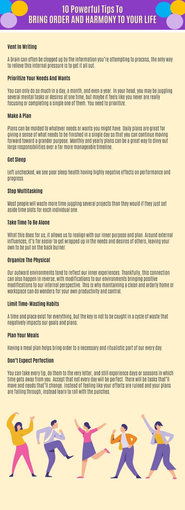 10 Powerful Tips To Bring Order To Your Life - SUCCESS MYSTIC