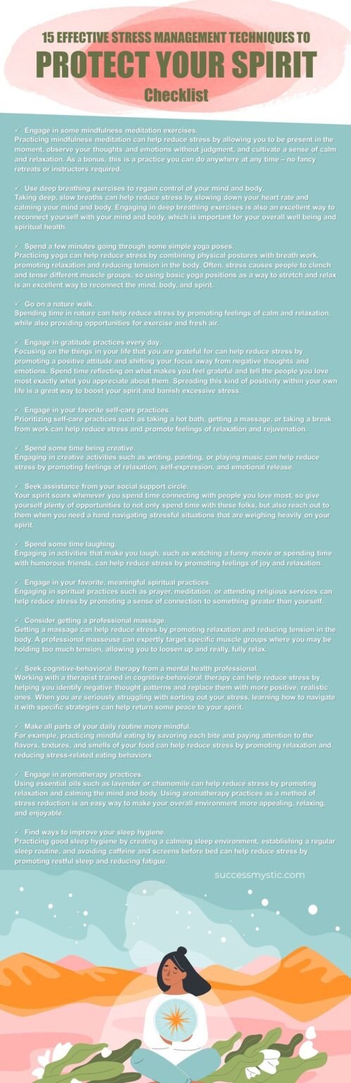 Stress And Your Spirit 101 - Complete Guide And Coping Strategies ...